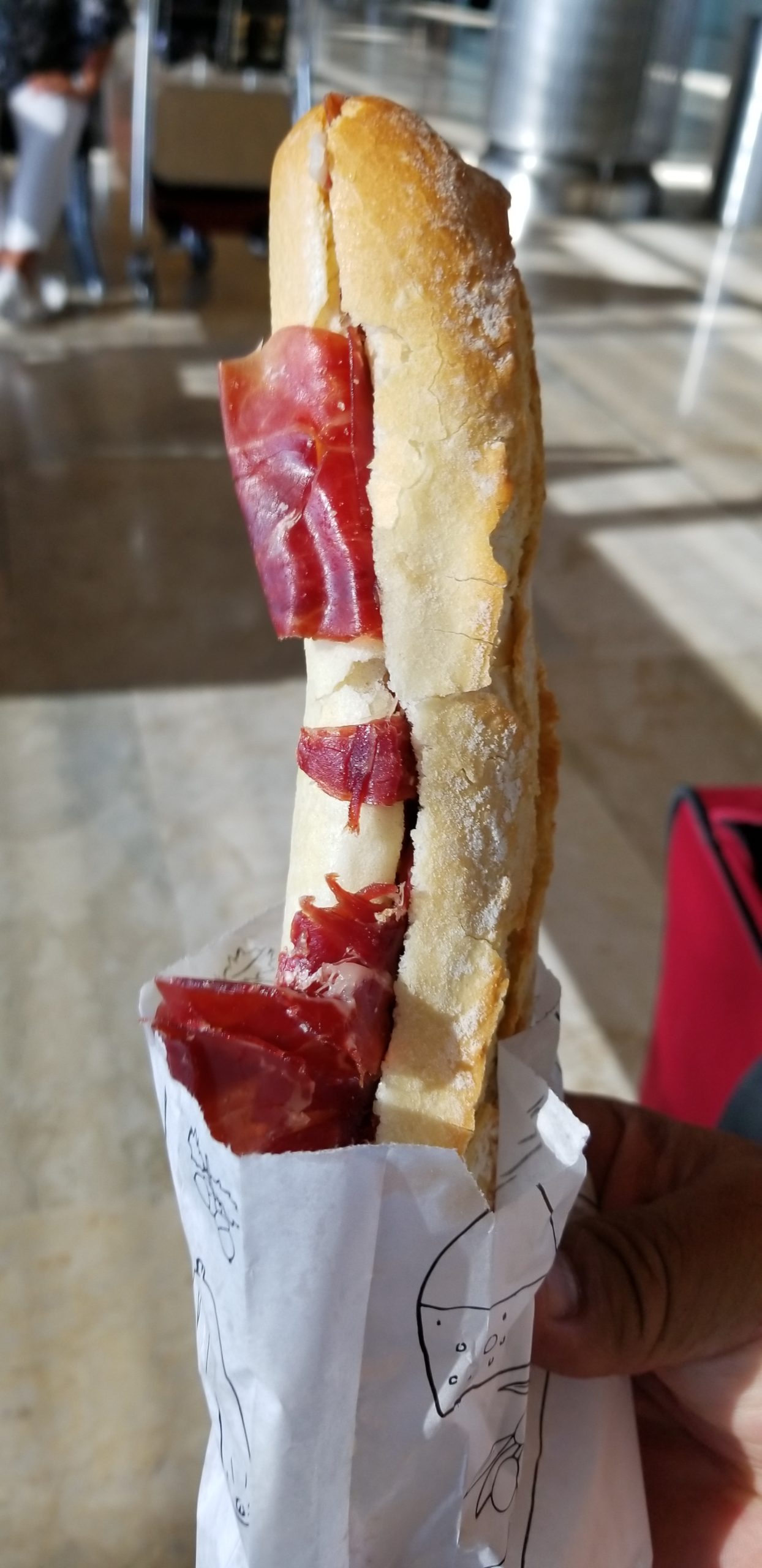 Bocadillo de Jamon Iberico - Fast Simple and Good