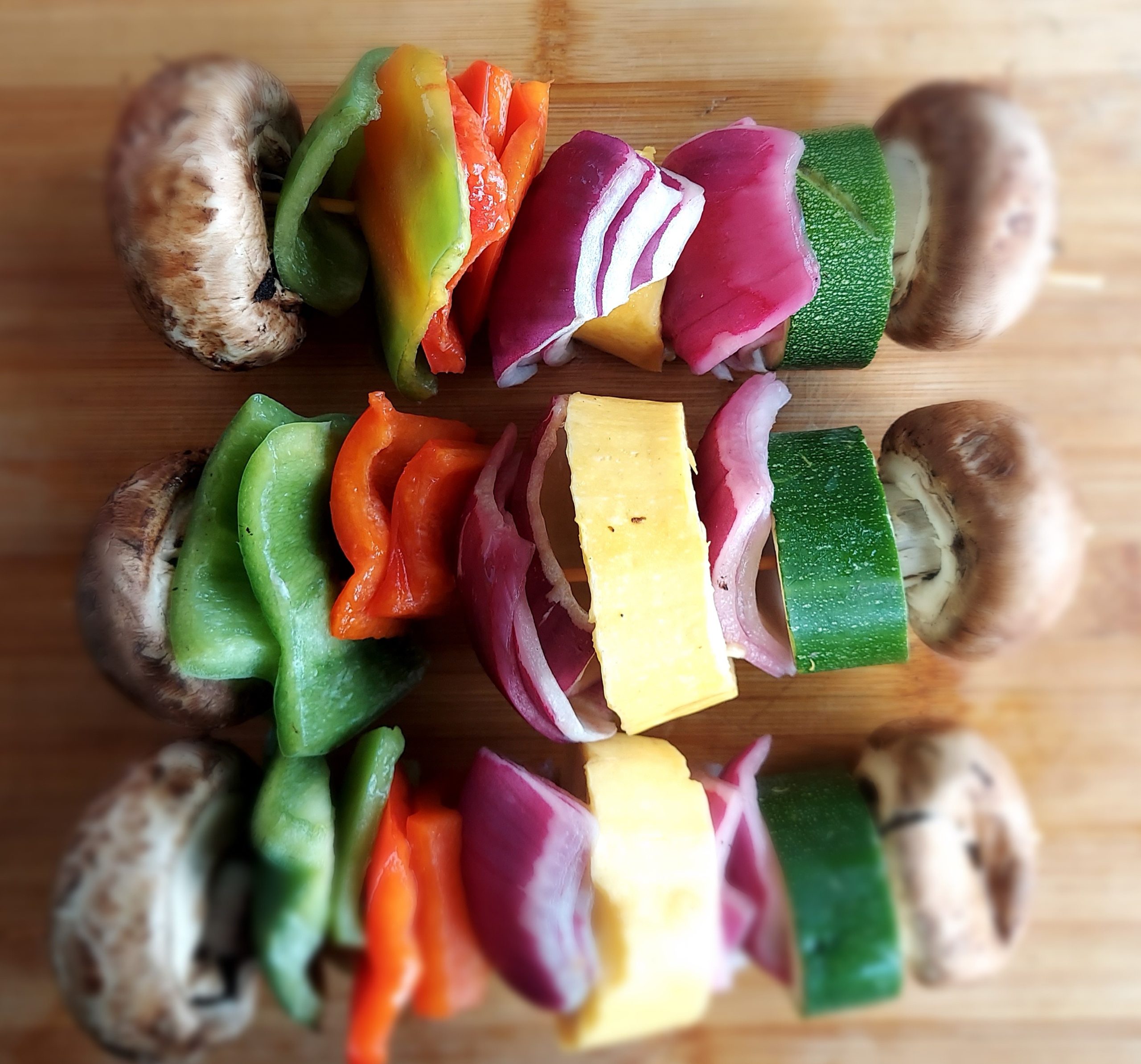 Vegetable Kabobs - Fast Simple and Good